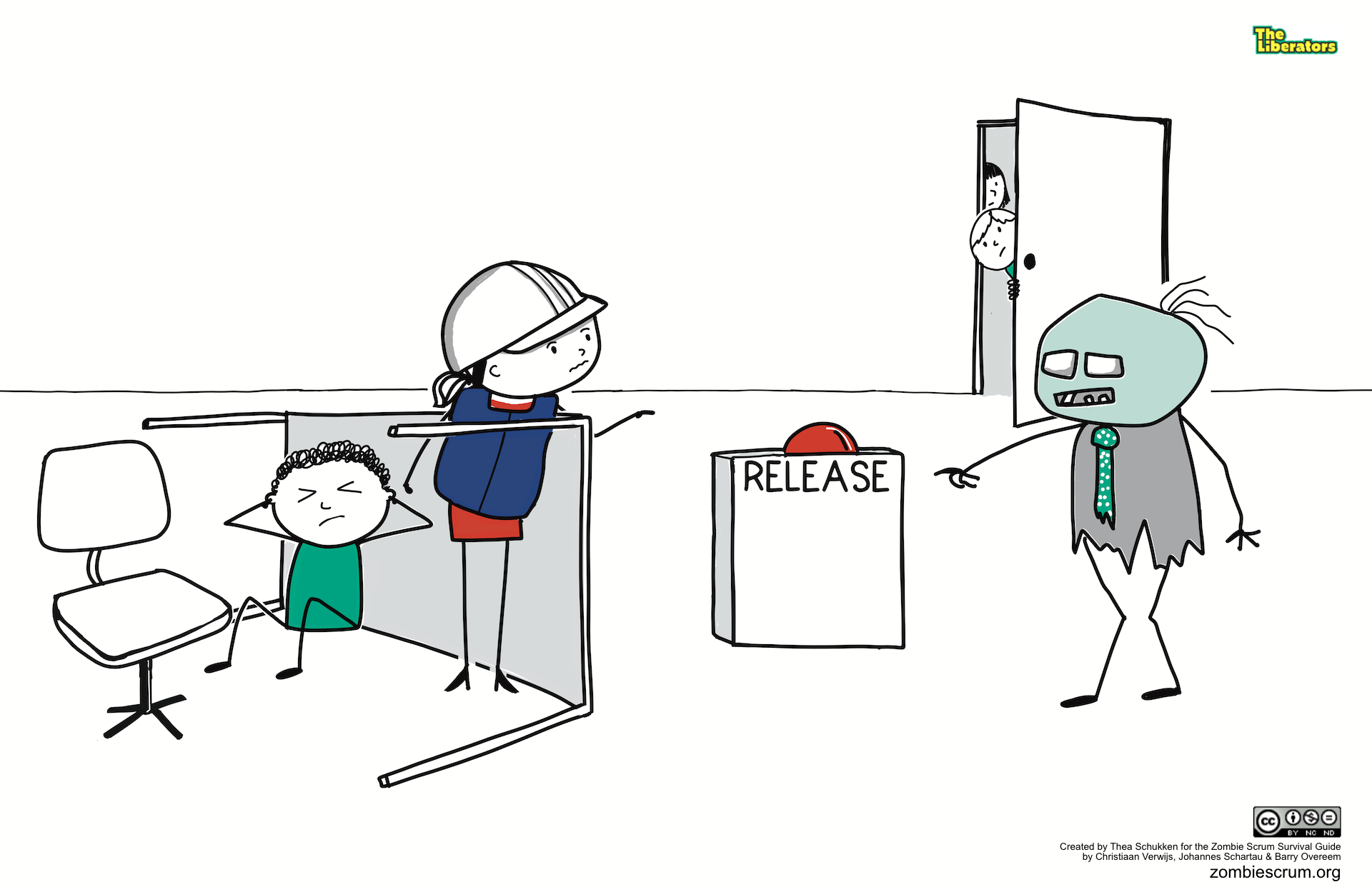 Zombie Scrum cartoon