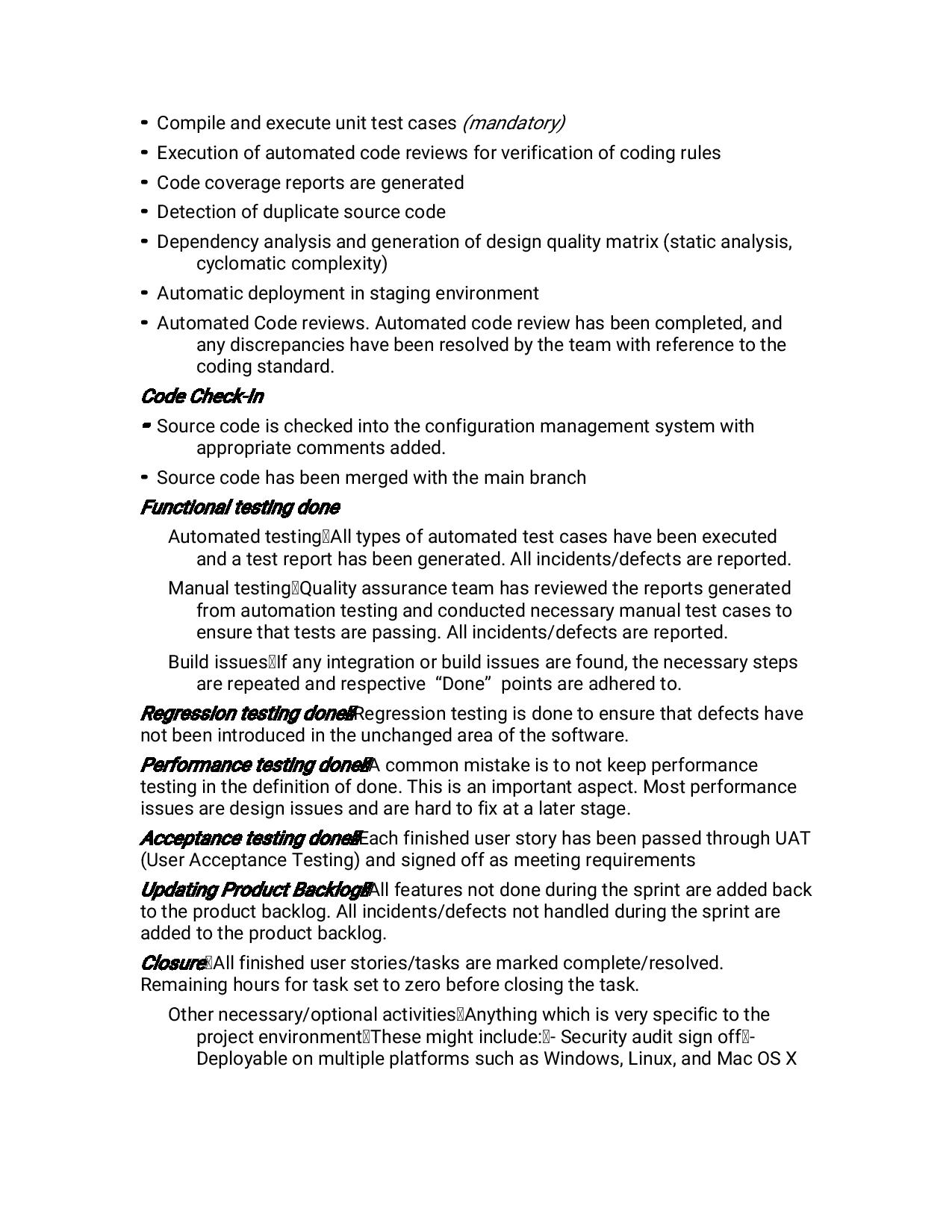 Definition of Done | Scrum.org