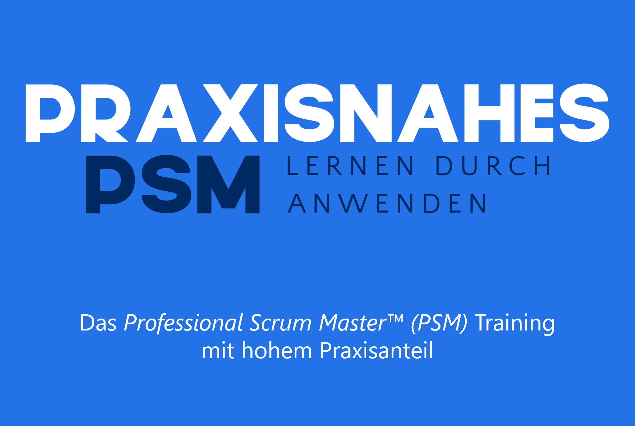 Professional Scrum Master | Scrum.org
